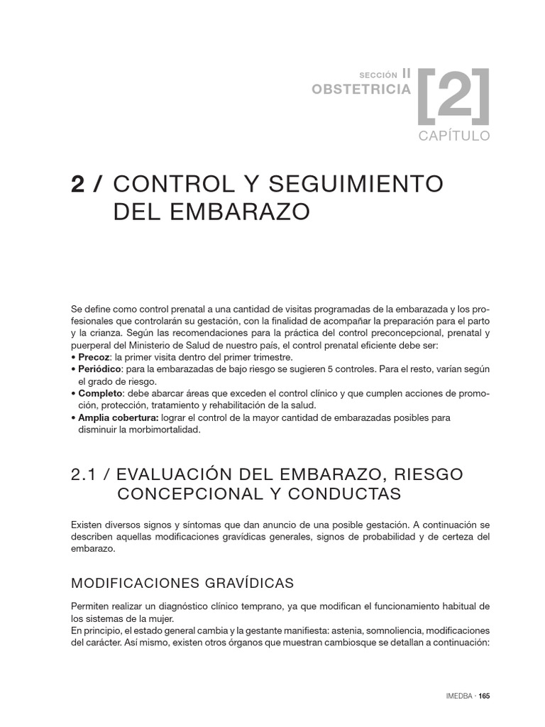 Control y Seguimiento del Embarazo | PDF | El embarazo | Presión sanguínea