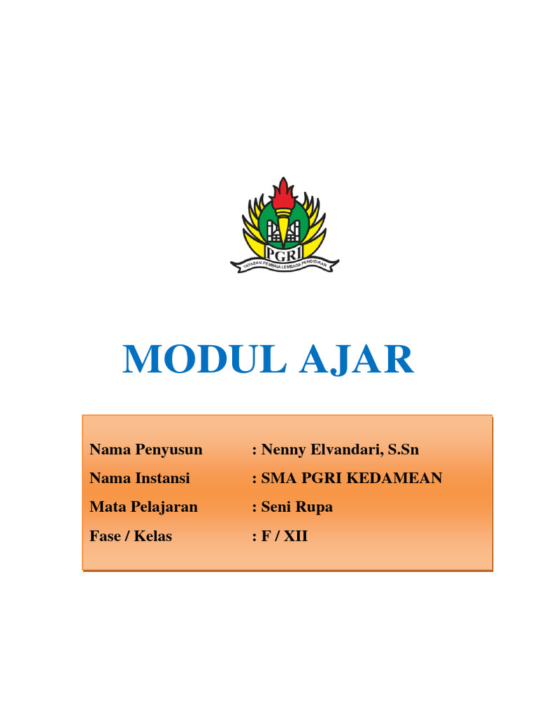 Modul XII - Seni Rupa - Unit Penciptaan Desain | PDF | Karier & Perkembangan | Sains & Matematika