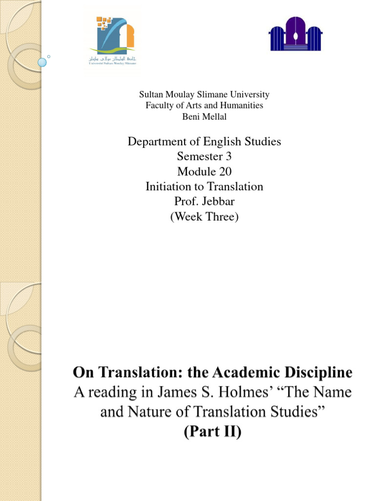Overview of Translation Studies Concepts | PDF | Translations | Theory