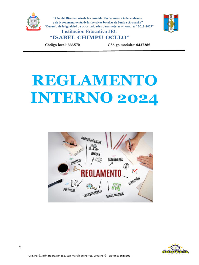 Ri Icho 2024 | PDF | Inclusión (Educación) | Maestros