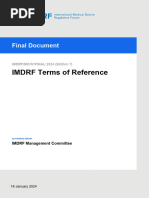 GHTF SC n2r12 100421 GHTF Roles and Responsibilities | PDF | Committee