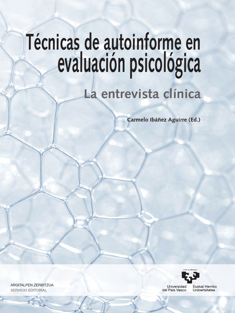 Tecnicas de Autoinforme en Evaluación Psicologica | PDF | Sicología ...