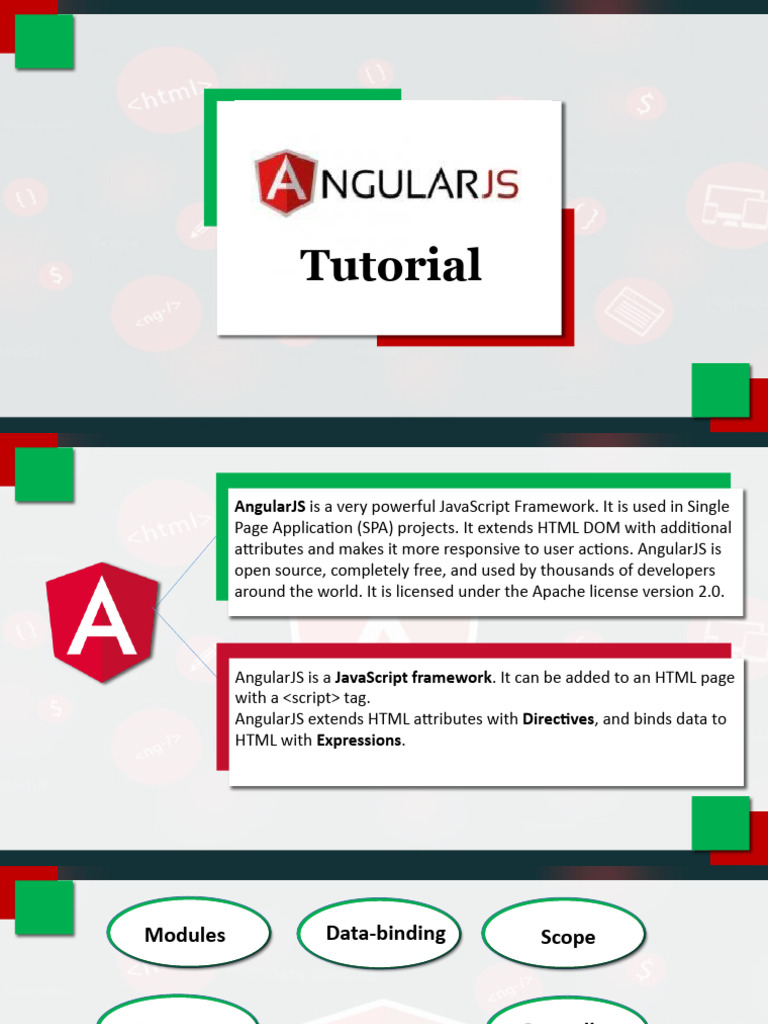 Angulartutorial 180713093545 Pdf Angular Js Web Development