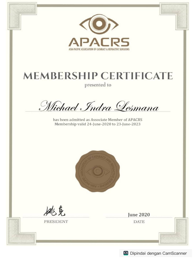 APACRS Membership | PDF