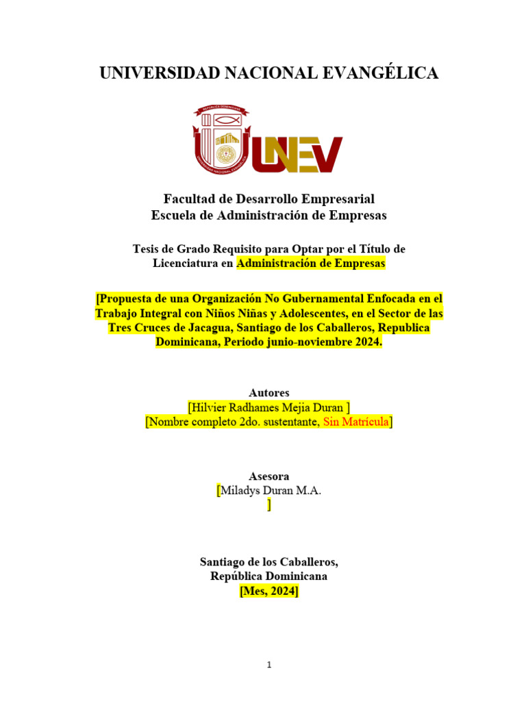 Plantilla Trabajo de Grado UNEV. Actualizada Junio 2024 | PDF | Teoría | Medición