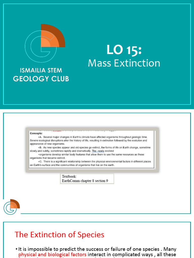 _'2.15 Mass Extinction' (1) | PDF | Extinction | Biodiversity