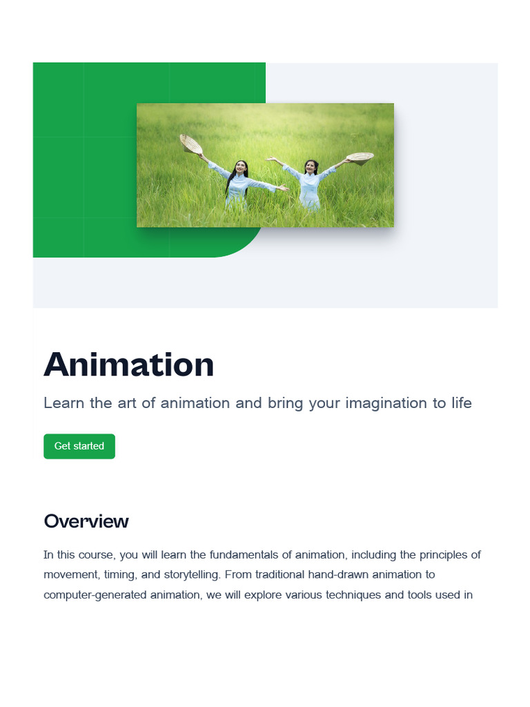 Animation | PDF | Animation | Rendering (Computer Graphics) Animation | PDF | Animation | Rendering (Computer Graphics)