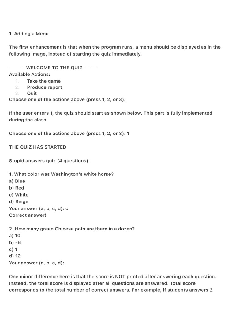 Adding A Menu | PDF | Teaching Methods & Materials | Computers