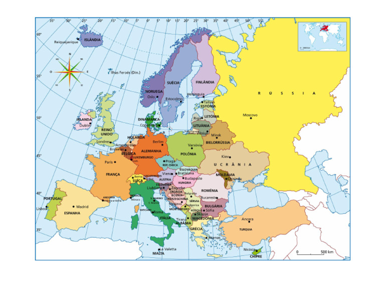 Mapa Europa | PDF