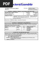 Material Safety Data Sheet - Fabuloso | PDF | Carbon Dioxide | Personal ...
