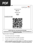 Unisa Declaration Form | PDF