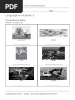 Cambridge Grade 2 Science Worksheets | PDF | English As A Second Or ...