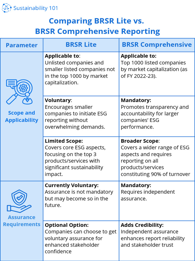 BRSR Core Vs BRSR Comprehensive Reporting 1712413839 | PDF | Economies ...