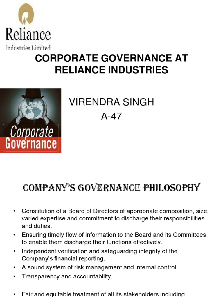 Project On Corporate Governance of ITC | PDF | Board Of Directors ...