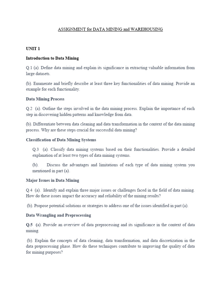 Assignment DMW | PDF | Support Vector Machine | Statistical Classification