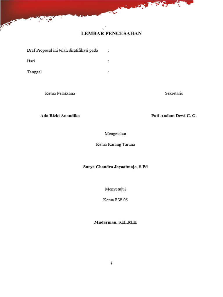 Proposal Fix Banget - Abis Diedit | PDF | Perjalanan | Seni