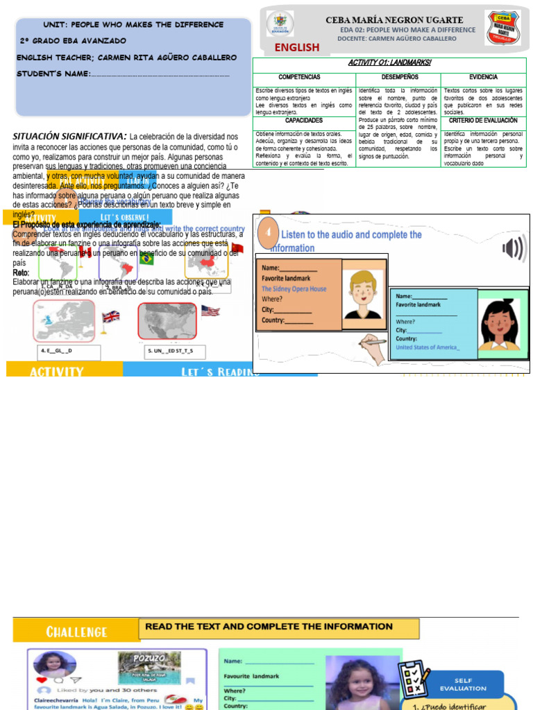 Fanzine sobre Héroes Comunitarios | PDF | Cognición | Comunicación humana