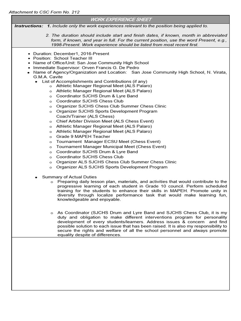 Angel Work Experience | PDF | Chess | Learning