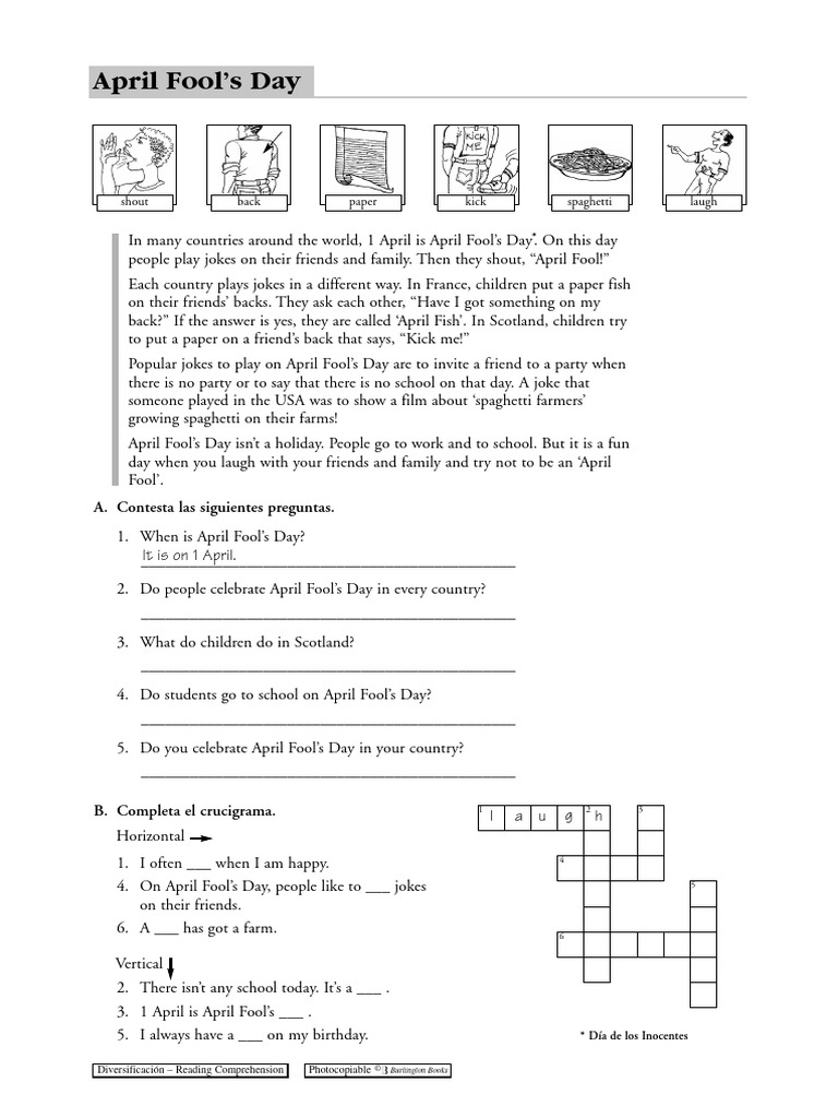 Read - 21.april Fool's Day | PDF | Observances | Jokes