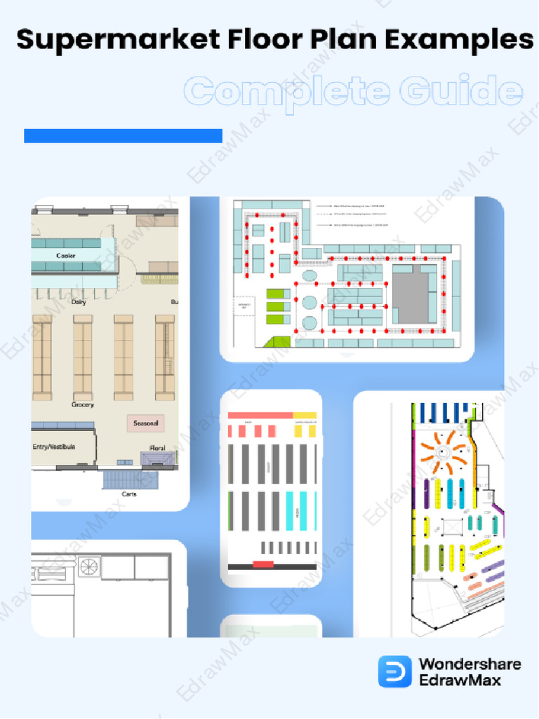 Supermarket Floor Plan Examples | PDF | Supermarket | Retail