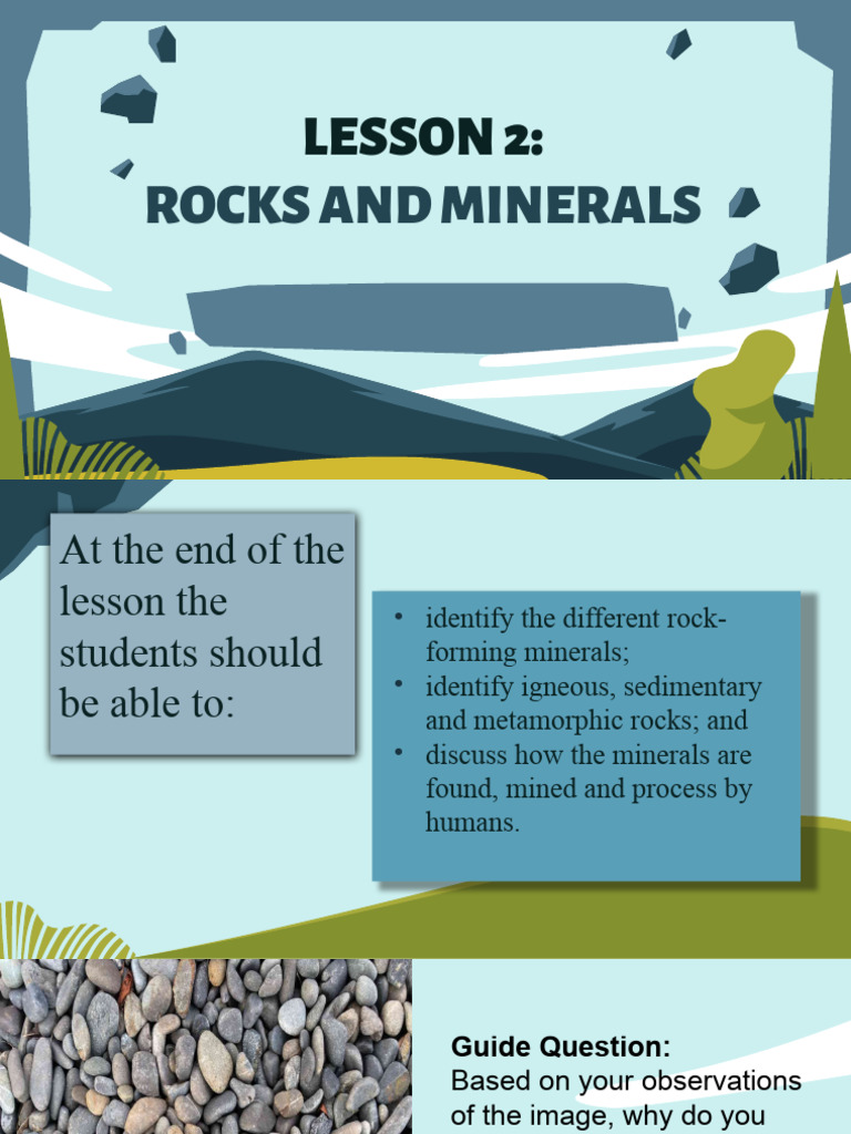 Rocks & Minerals: A Student's Guide | PDF | Rock (Geology) | Minerals