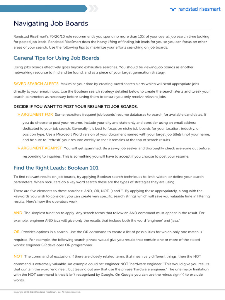 Effective Job Board Strategies | PDF | Bracket | Phrase