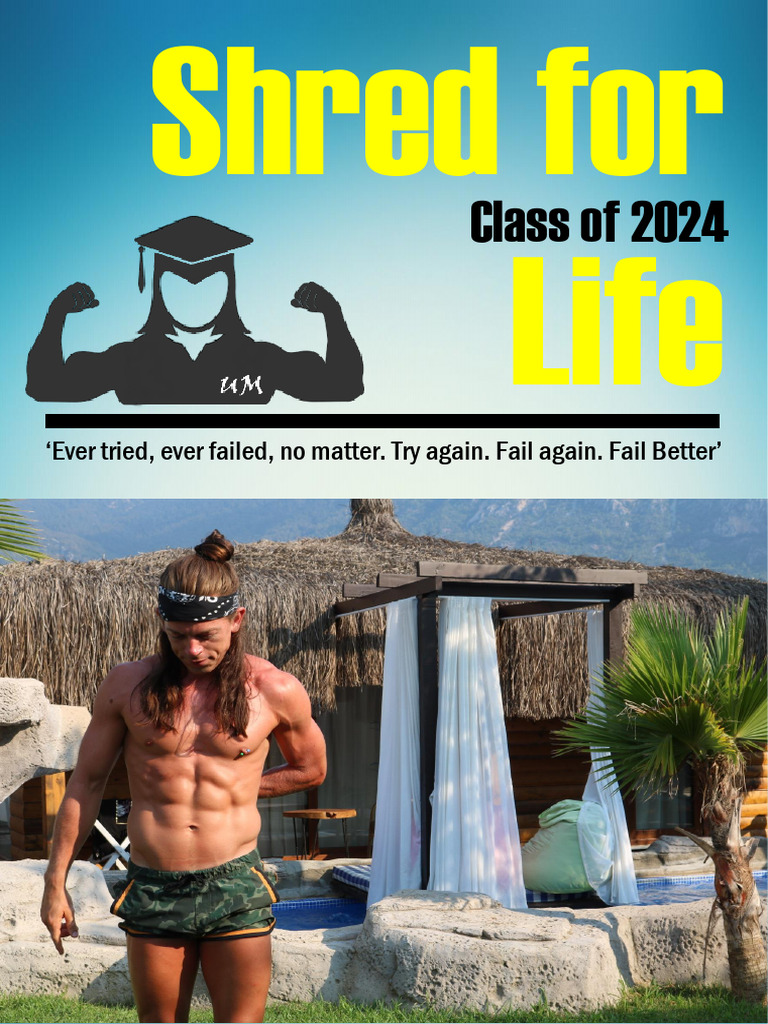 UM Shred 4 Life - Class of 2024 | PDF | Strength Training | High ...