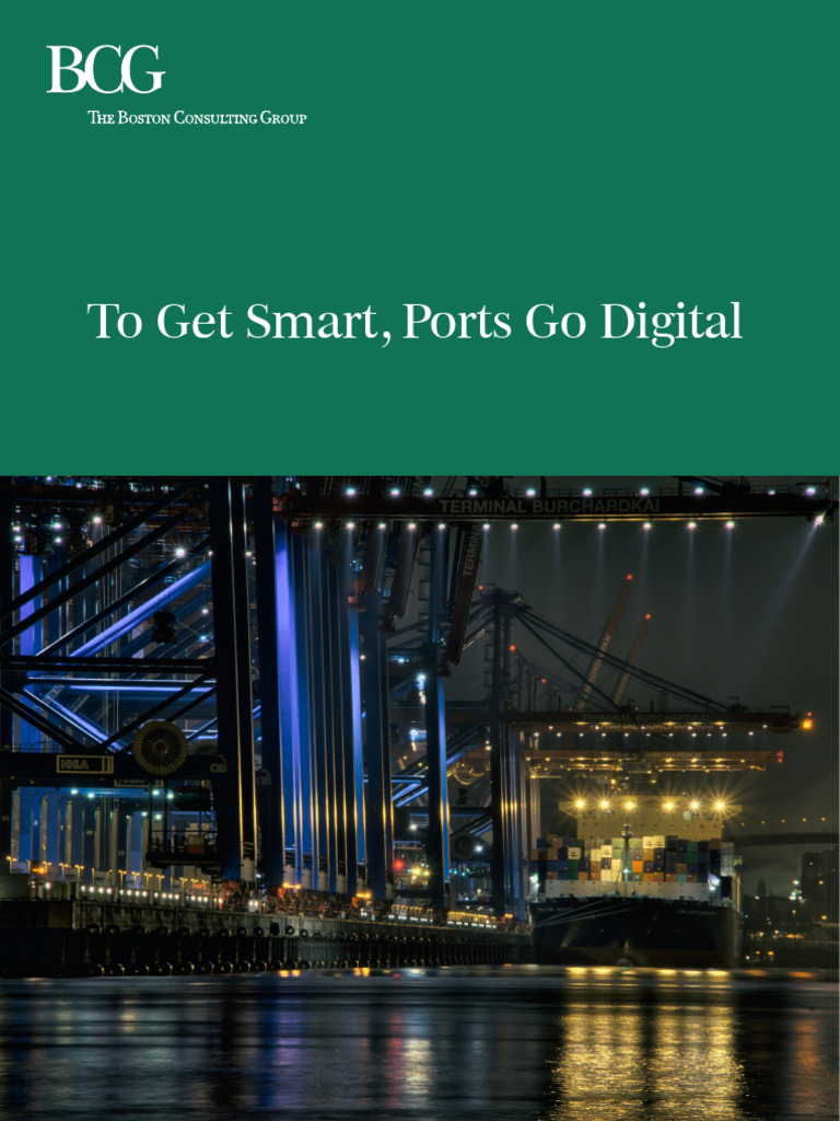 00 Bcg To Get Smart Ports Go Digital Apr 2018 Tcm9 188400 Pdf Port