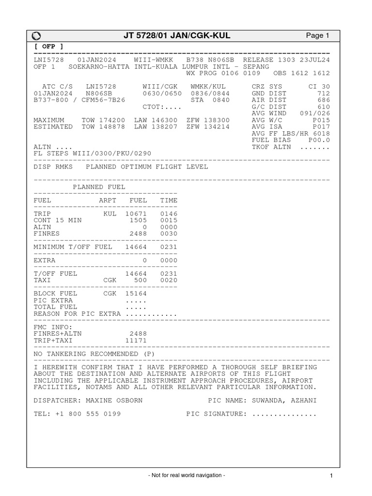 Pilot Flight Briefing | PDF | Air Traffic Control | Navigation