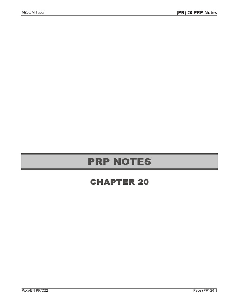 Micom PRP by SE | PDF | Computer Network | Ethernet