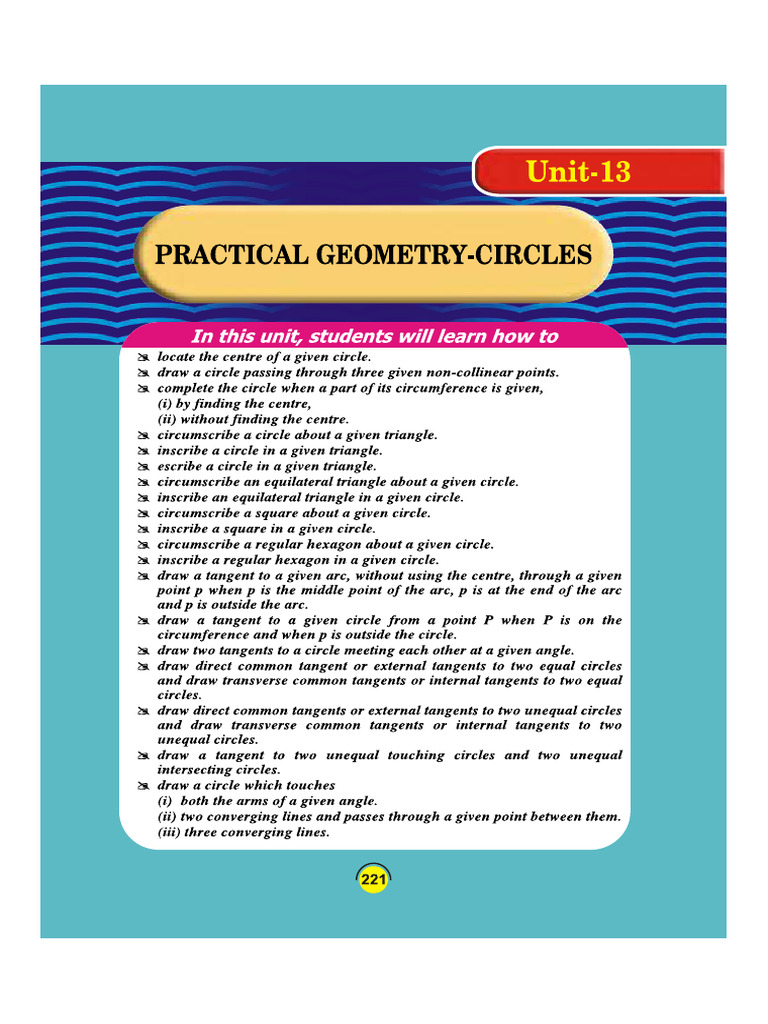 10th Math Chapter 13 | PDF