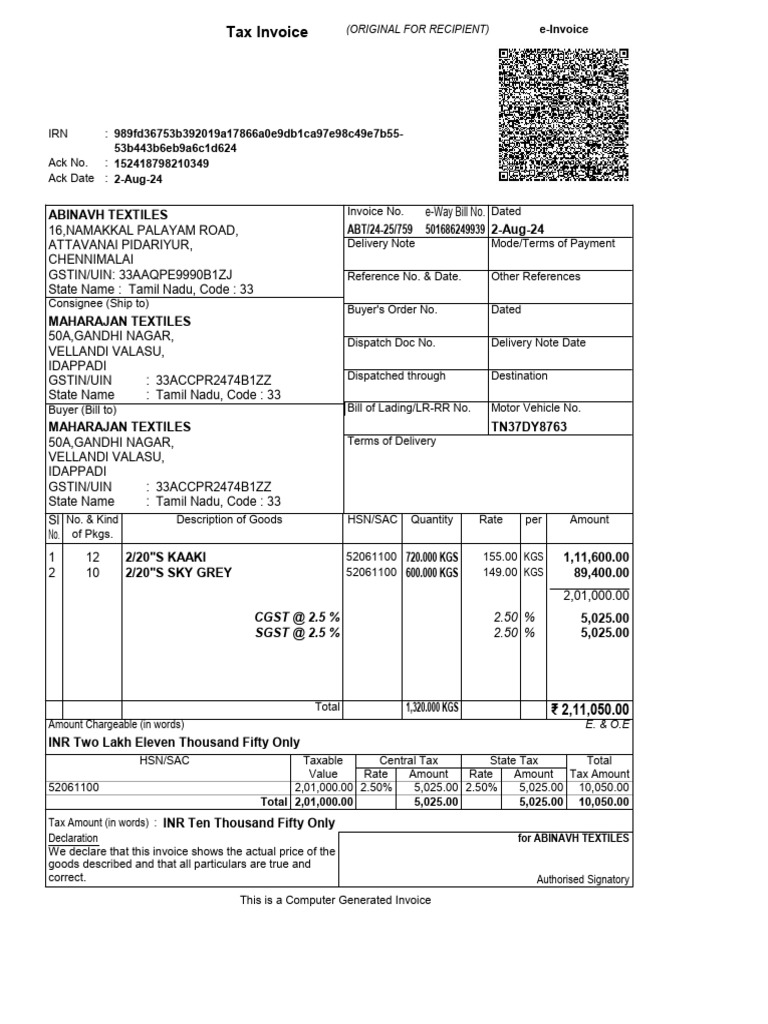 759 | PDF | Invoice | Economies