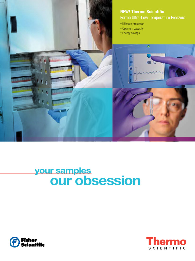 Thermo Scientific Forma Ultra Low Temperature Freezers Brochure | PDF ...