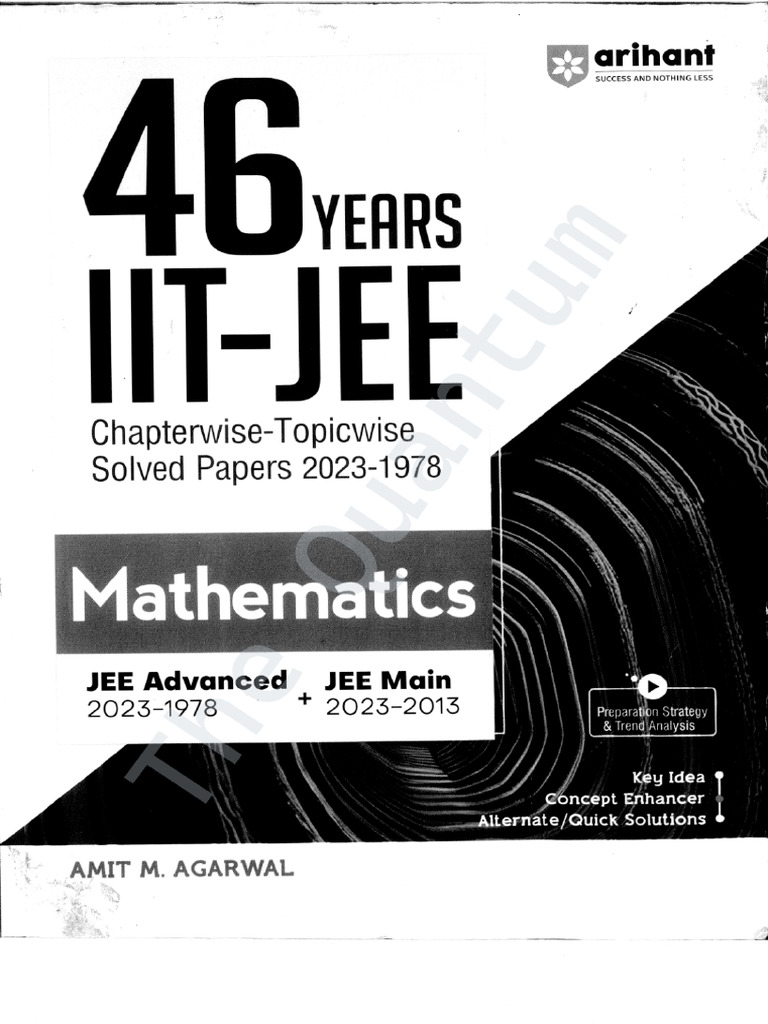 (@bohring - Bot) 46 YEAR's MATH's PYQ (@HeyitsyashXD) | PDF