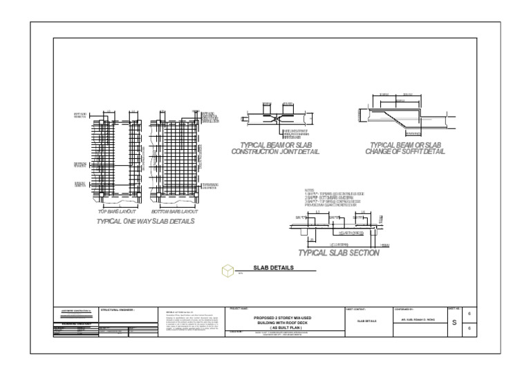 Structural Plan 6 Pdf