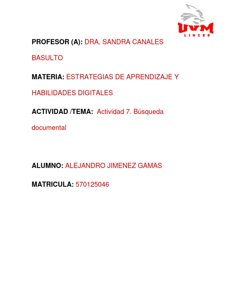 A7 Ajg | PDF | Aprendizaje | Cognición