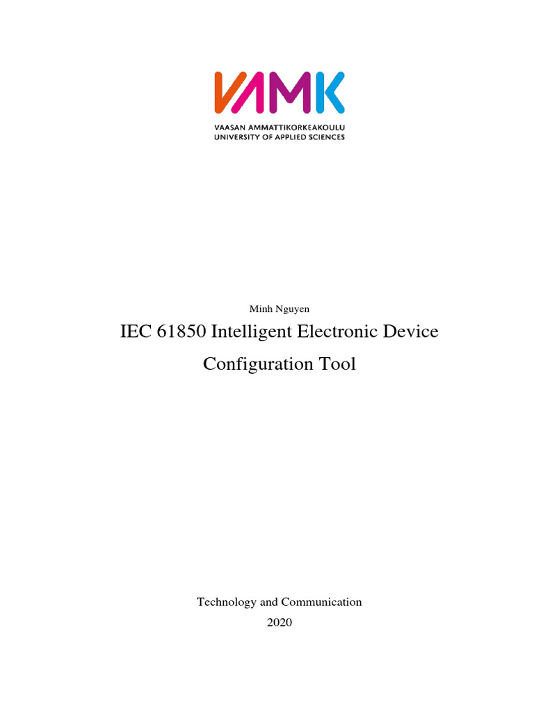 IEC 61850 Intelligent Electronic Device Configuration Tool | PDF | Xml | Xml Schema