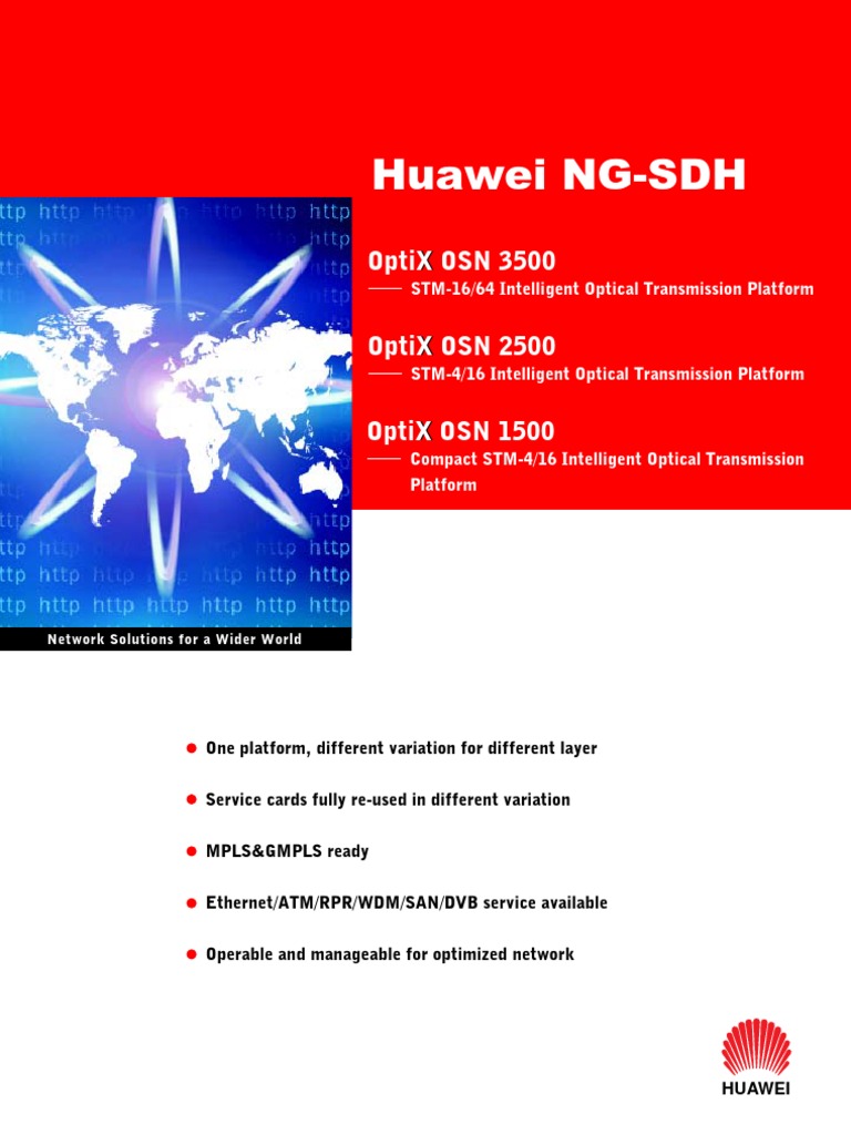 SDH Huawei | PDF
