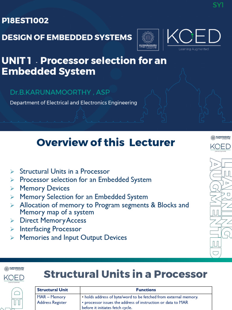 processor selection, structural units | PDF | Central Processing Unit | Cpu Cache