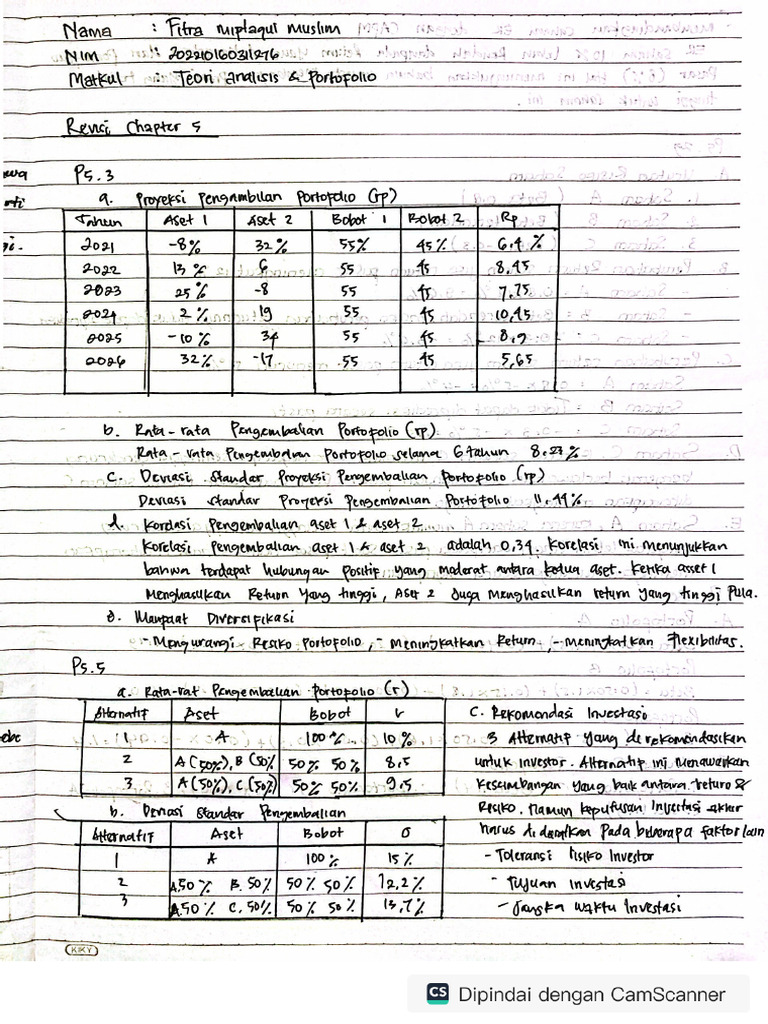Revisi Chapter 5 | PDF