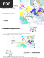 Acesso e Cadastro na Plataforma PARC | PDF