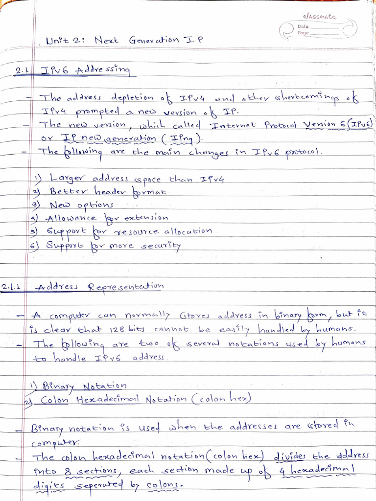 Unit2 - Next Generation IP | PDF