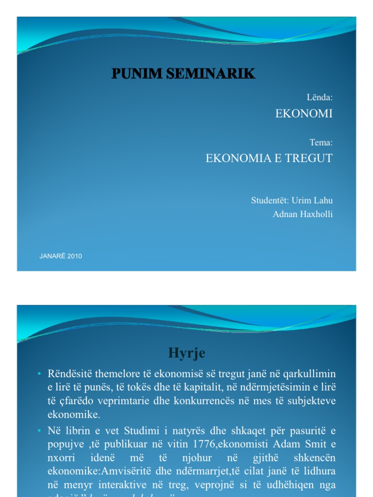 Punim Seminarik Ekonomi 2003 | PDF