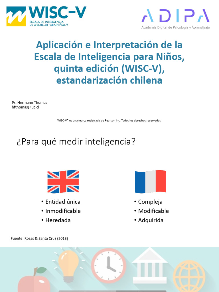 WISC-V Nivel 1 | PDF | Cociente de inteligencia | Neurociencia
