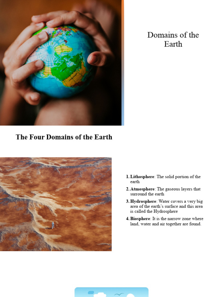Domains of The Earth | PDF | Earth | Continent