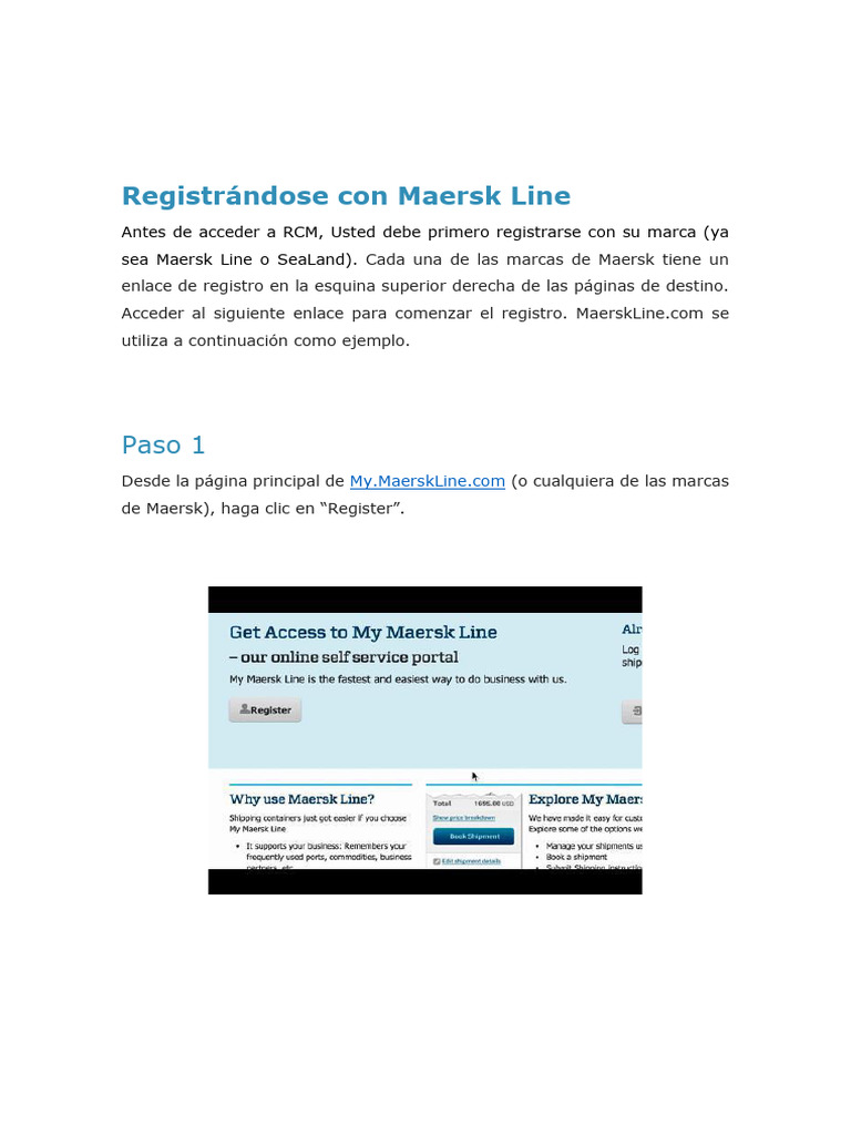 Pasos para Registro en RCM | PDF | Informática | ciberespacio