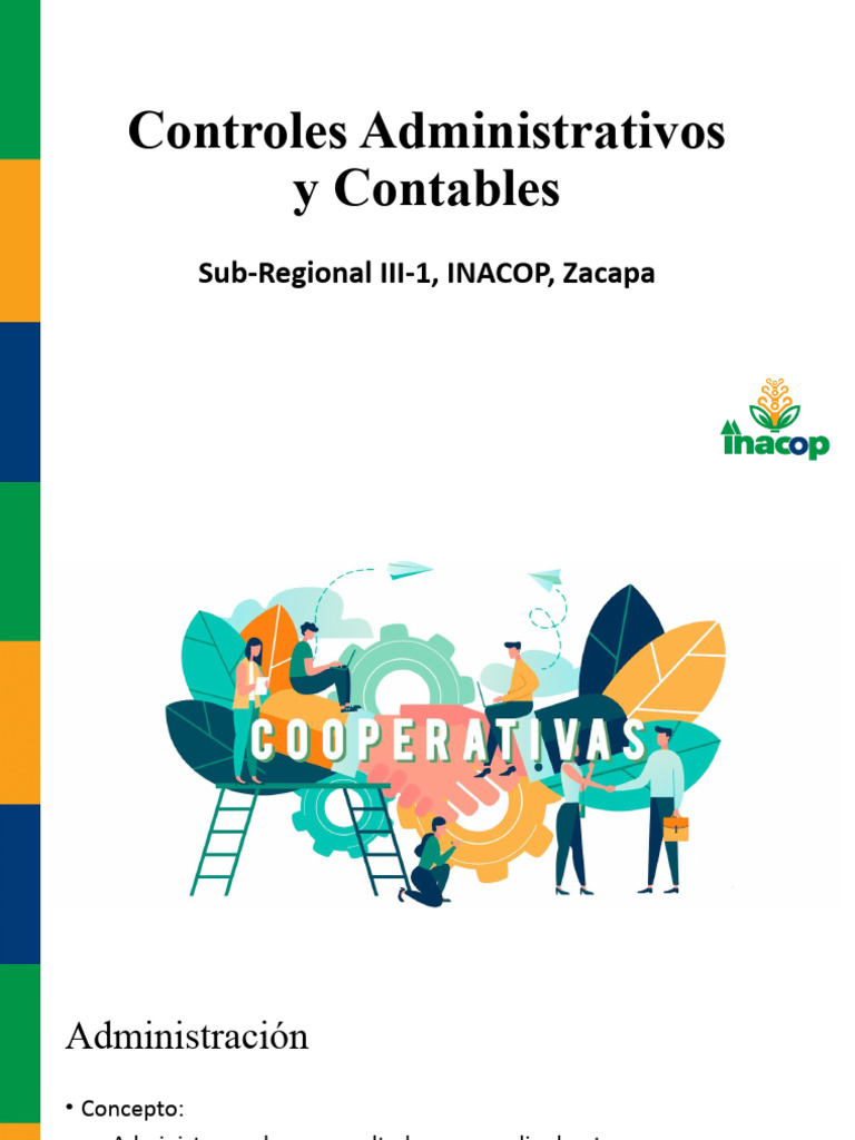 Controles Administrativos y Contables | PDF | Hoja de balance | Estado ...
