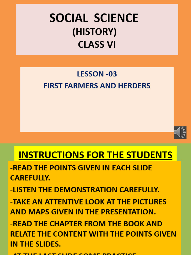 Ppt-First Farmers and Herders | PDF | Farmer | Domestication