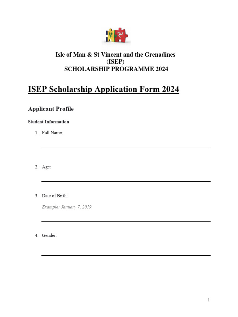 ISEP Scholarship Application 2024 Guide | PDF