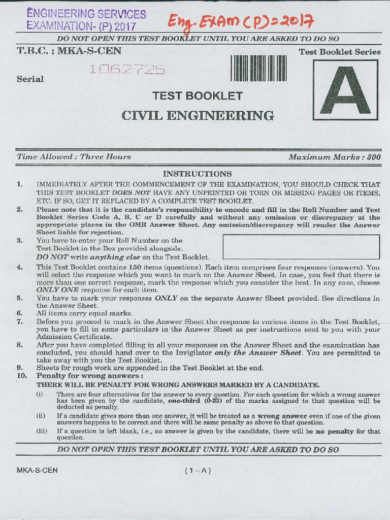 CIVIL ENGG 2017 Compressed | PDF